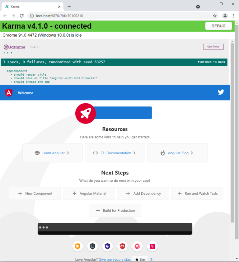 Introduction To Unit Test In Angular Simple Web Learning