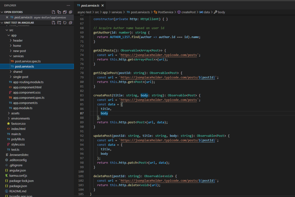 Asynchronous Testing In Angular Simple Web Learning